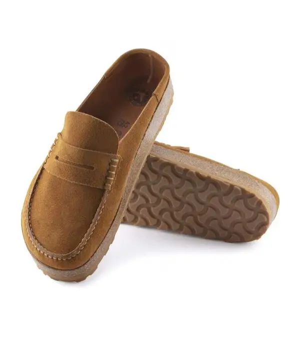 BIRKENSTOCK Naples Suede Mules