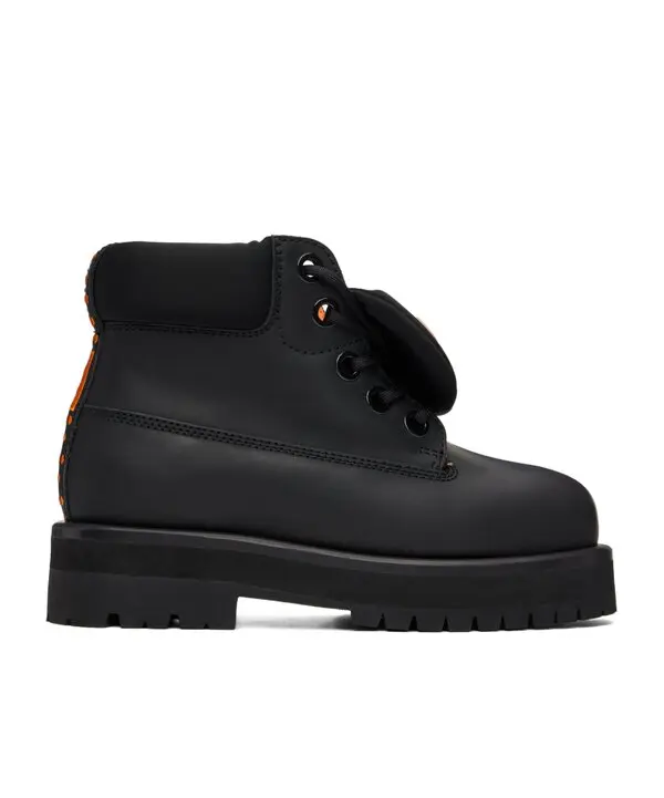 PDFCHANNEL Pdf Lace-up Neoprene-trim Boots