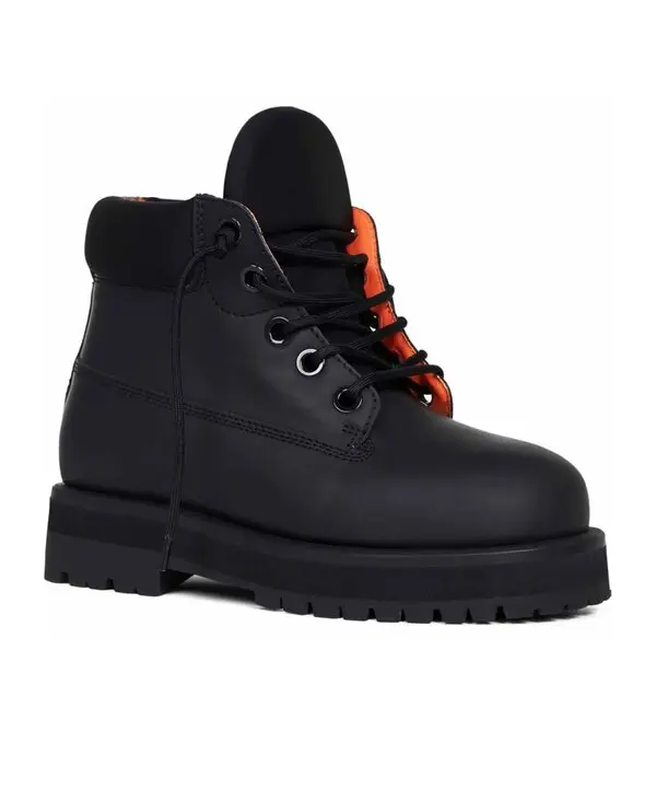 PDFCHANNEL Pdf Lace-up Neoprene-trim Boots