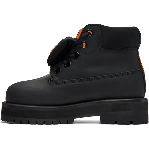 PDFCHANNEL Pdf Lace-up Neoprene-trim Boots