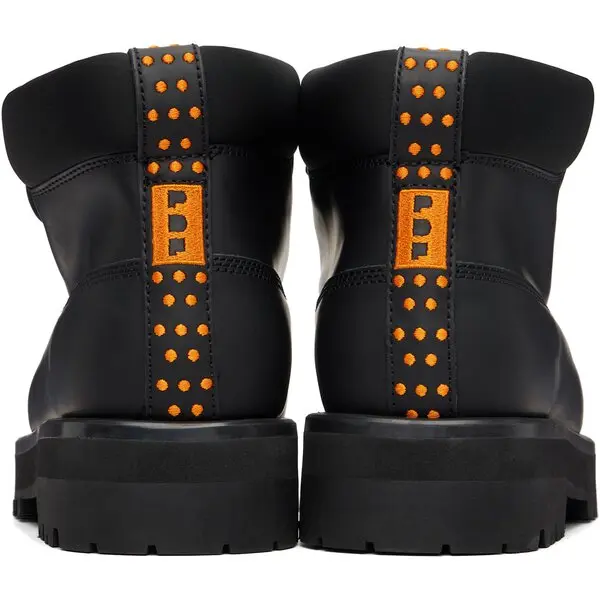 PDFCHANNEL Pdf Lace-up Neoprene-trim Boots