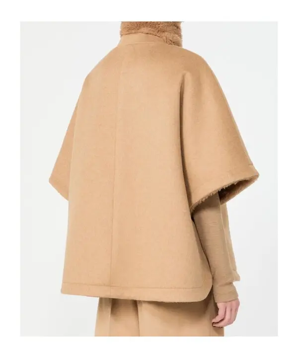 Max Mara Reversible Teddy Bear Cape