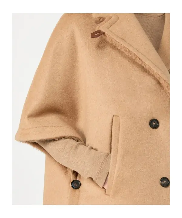 Max Mara Reversible Teddy Bear Cape