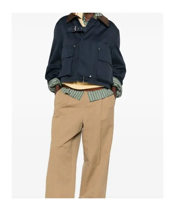 Loewe Buckle-detail Flap-pockets Jacket