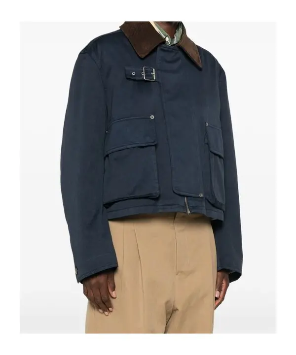 Loewe Buckle-detail Flap-pockets Jacket