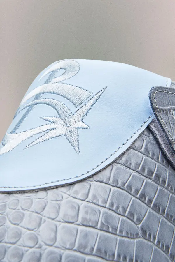 PDFCHANNEL Stella Croc High-top Sneakers
