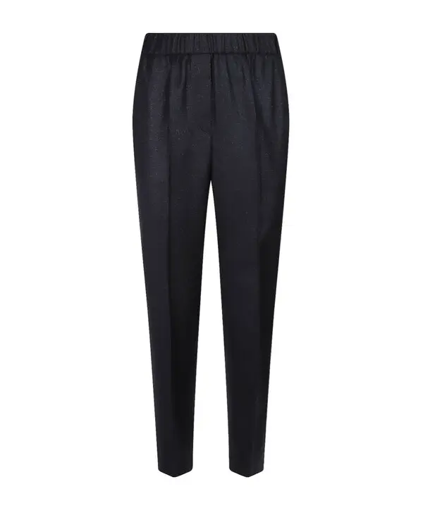 Peserico Elasticated Waistband Pleated Trousers
