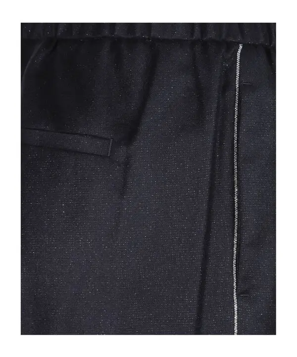 Peserico Elasticated Waistband Pleated Trousers