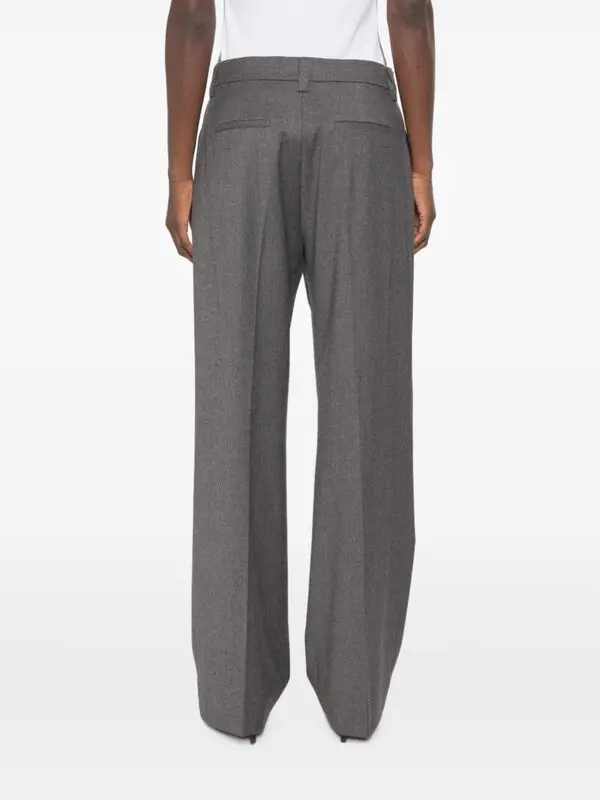 Antonelli Firenze Pleated Wide-leg Casual Trousers