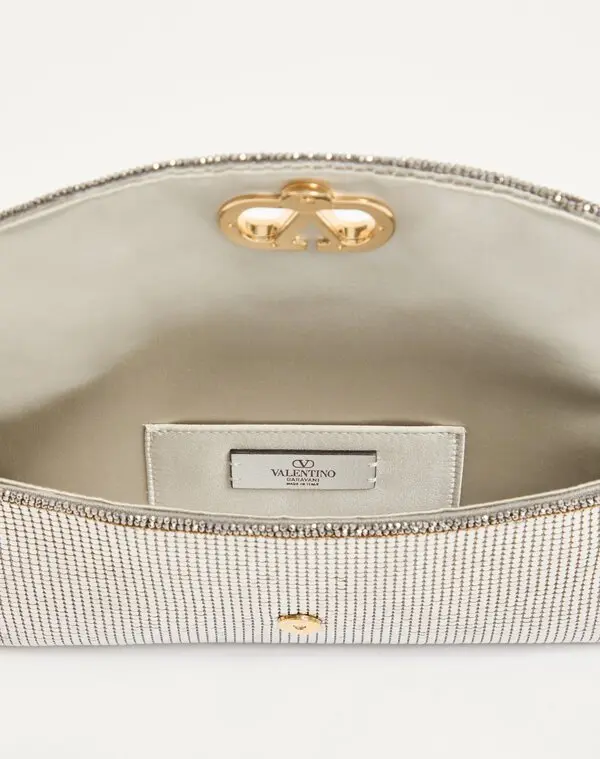 Valentino Garavani Flap Shoulder Bag - Gray