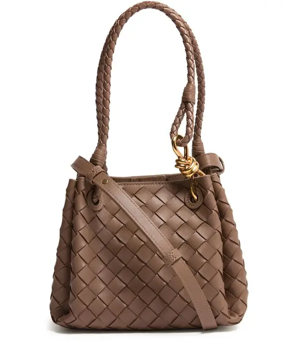 Bottega Veneta Parachute Small Bag - Brown