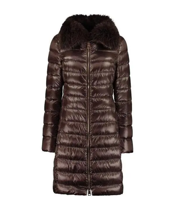 Herno Zippered Long Down Jacket