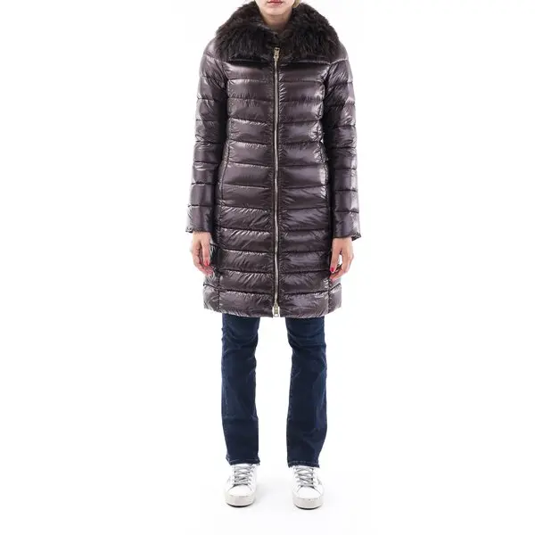 Herno Zippered Long Down Jacket