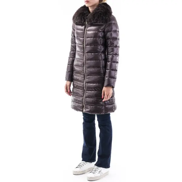 Herno Zippered Long Down Jacket
