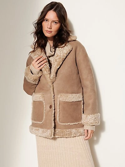 Overland Farrah Reversible Icelandic Sheepskin Coat