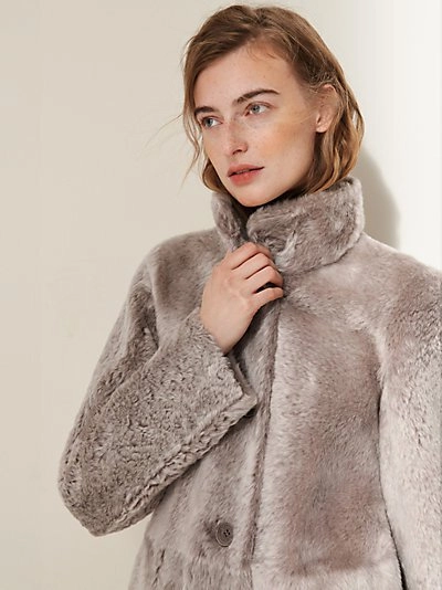 Overland Katerina Reversible Icelandic Sheepskin Coat