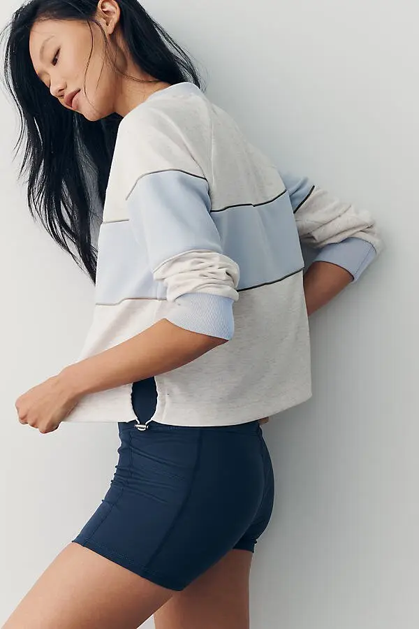 Bernardo Cinched Sweatshirt - Ivory