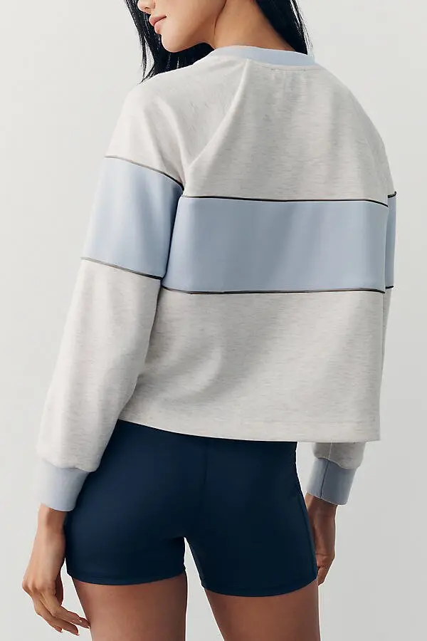 Bernardo Cinched Sweatshirt - Ivory