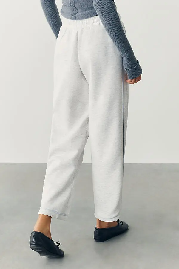 Bernardo Wide-leg Track Pants - Ivory