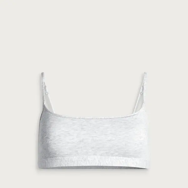 SKIMS Everyday Cotton Scoop Bralette