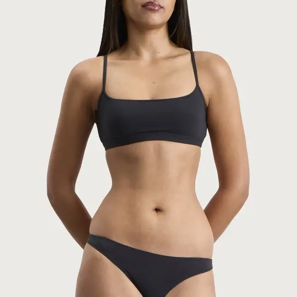 SKIMS Everyday Cotton Scoop Bralette