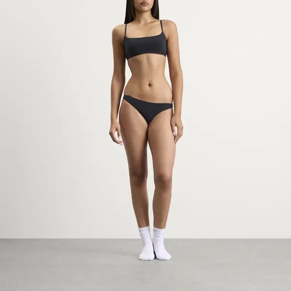 SKIMS Everyday Cotton Scoop Bralette