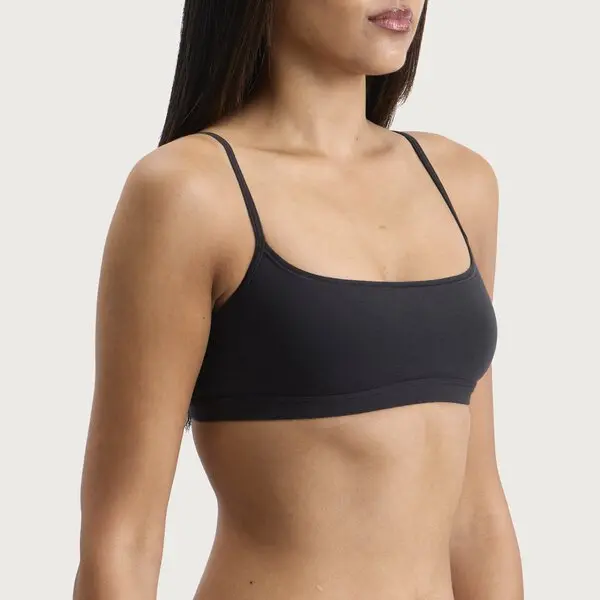 SKIMS Everyday Cotton Scoop Bralette