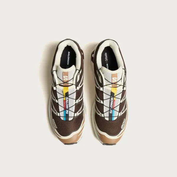 SALOMON Xt-6 Sneaker - Black Coffee/burro