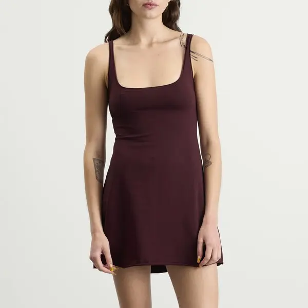 SKIMS Cotton Jersey Mini Dress