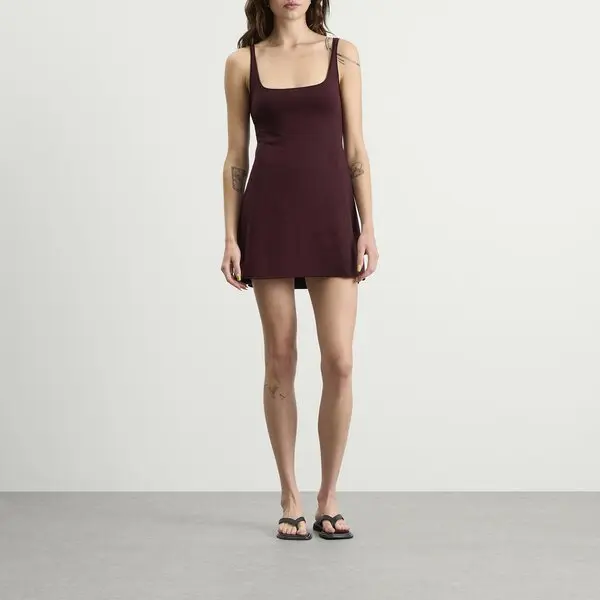 SKIMS Cotton Jersey Mini Dress