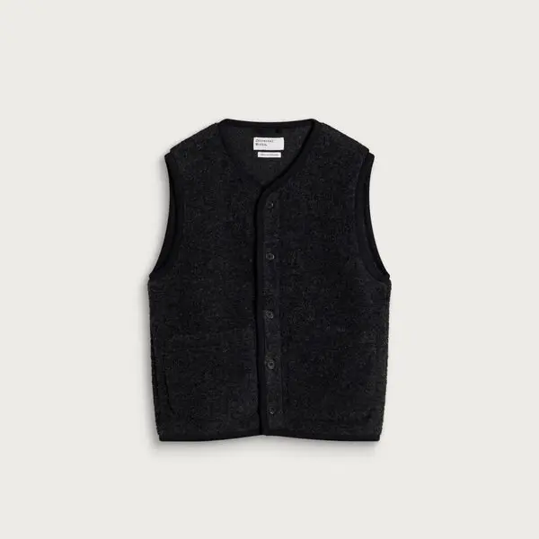 Universal Works Bouclet Fleece Lancaster Gilet
