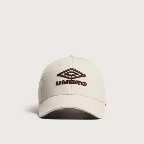 UMBRO Check Panel Baseball Cap - Pelican