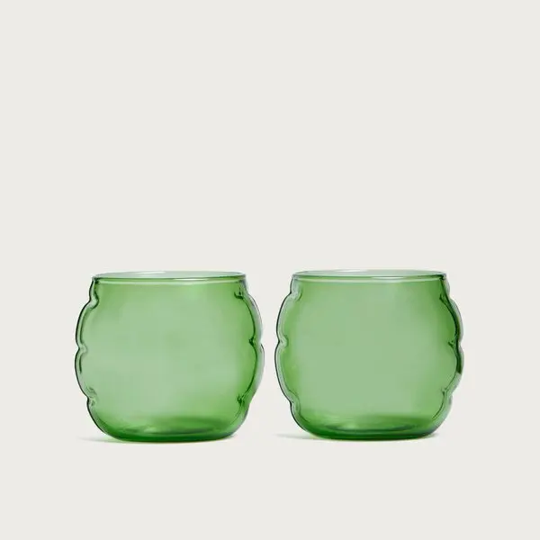 HOME STUDYO Bob Glasses Set Of 2