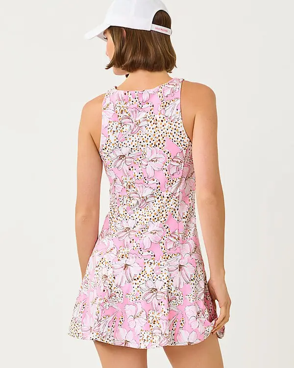 Lilly Pulitzer® Upf 50+ Luxletic Westley Active Dress, Moisture Wicking - Pink