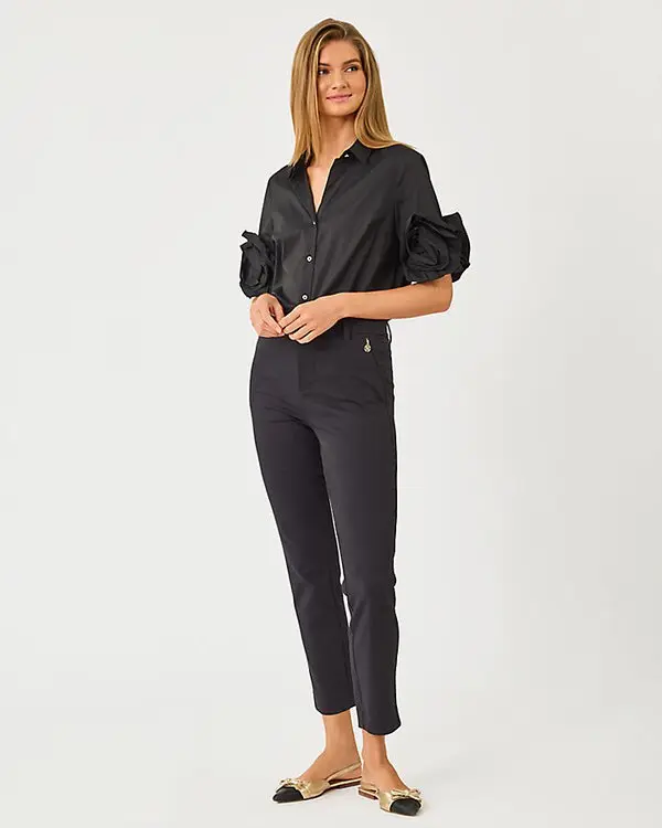 Lilly Pulitzer® Ana High Rise Pant - Noir