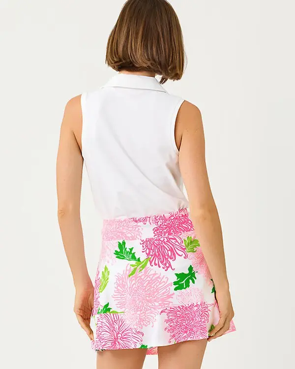 Lilly Pulitzer® Upf 50+ Luxletic Frida Sleeveless Bow Polo