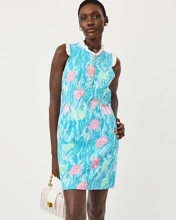 Lilly Pulitzer® Evangeline Sleeveless Dress - Blue
