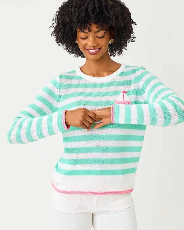 Lilly Pulitzer® Kellyn Sweater - Mint
