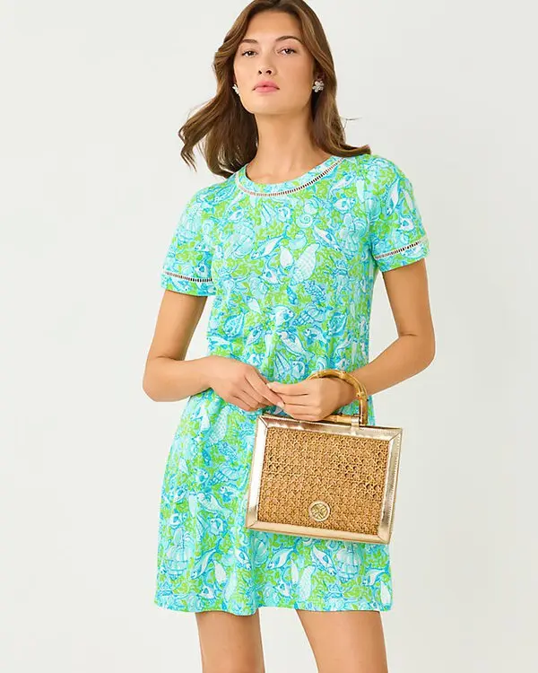 Lilly Pulitzer® Cody Short Sleeve Dress - Blue