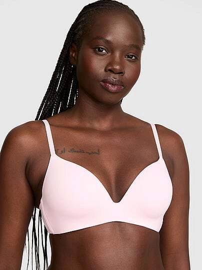 Pink Wear Everywhere™ Super Push-up Wireless Bra - Pink