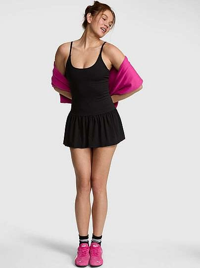 Pink Relay™ Drop-waist Dress - Black
