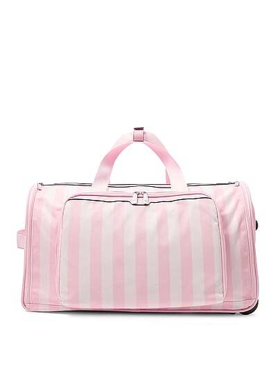 Victoria's Secret The 48-hour Weekender Rolling Duffel Bag - Print