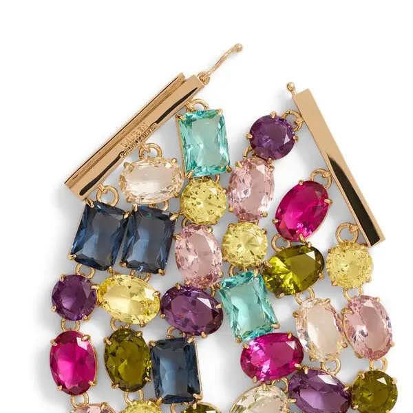 Ralph Lauren Gold-plated Stone Multistrand Bracelet