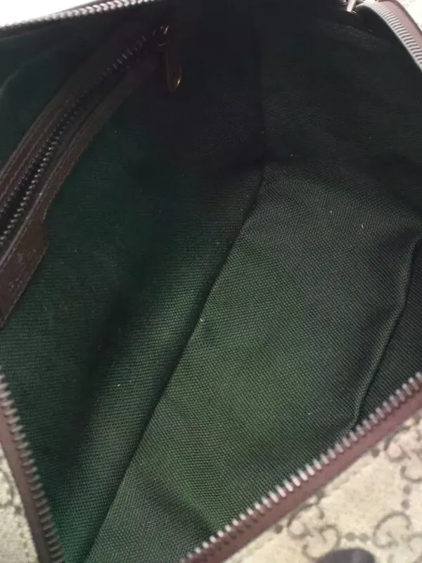 Gucci 2016-2026 Medium Gg Supreme Web Ophidia Crossbody Bag