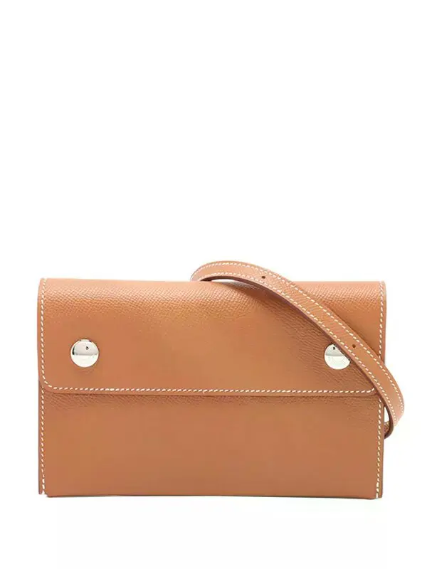 Hermès 2024 Epsom Hermesnap Wallet On Strap Crossbody Bag