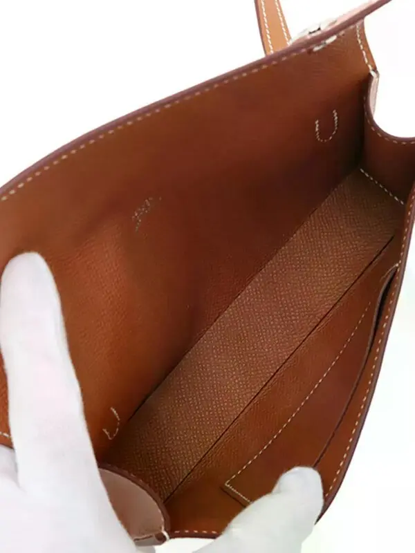 Hermès 2024 Epsom Hermesnap Wallet On Strap Crossbody Bag