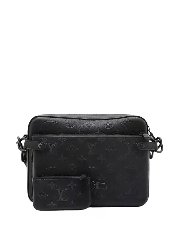 LOUIS VUITTON 2021-2026 Monogram Shadow Trio Messenger Crossbody Bag