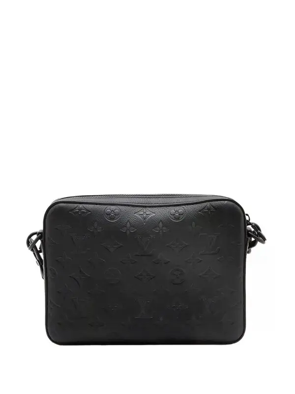 LOUIS VUITTON 2021-2026 Monogram Shadow Trio Messenger Crossbody Bag