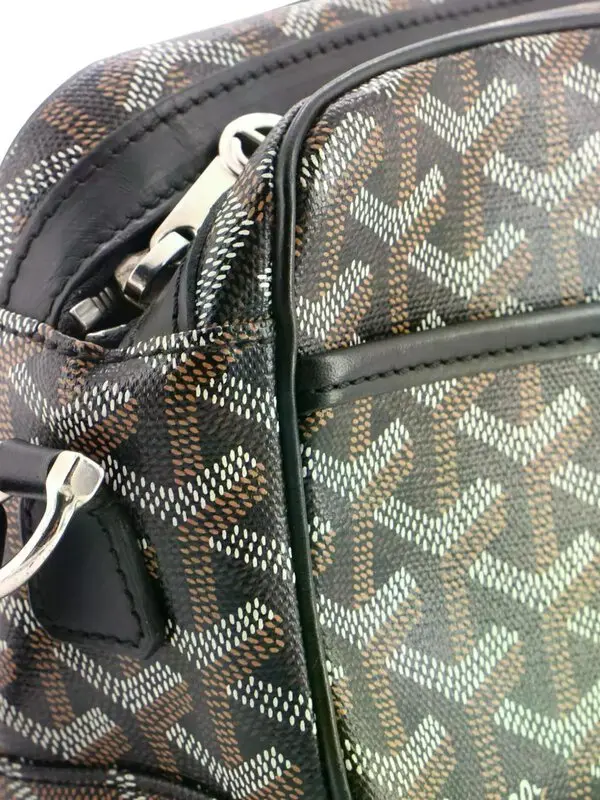 Goyard Cap Vert Bag Coated Canvas Crossbody Bag