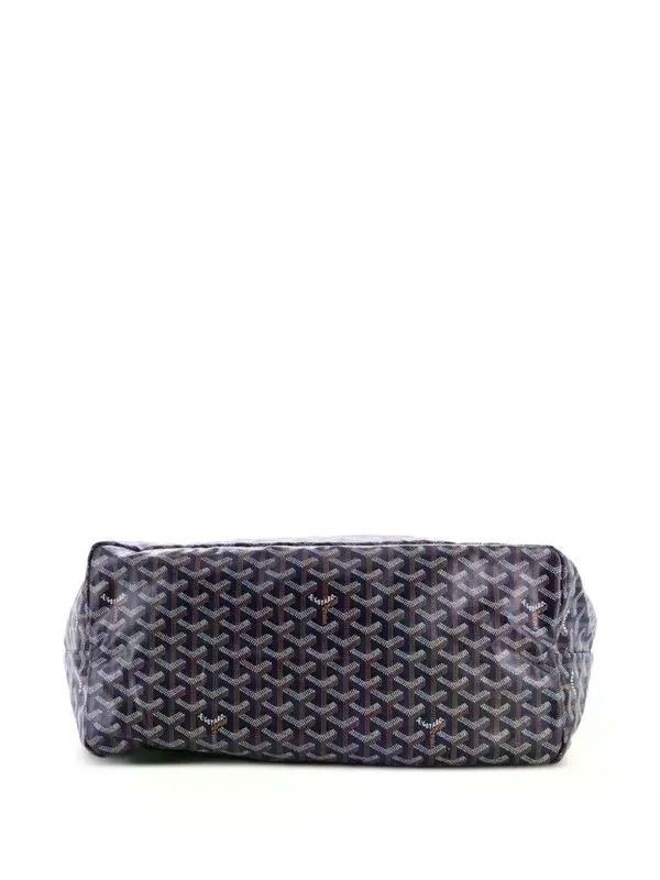 Goyard Saint Louis Coated Canvas Gm Tote Bag - Blue